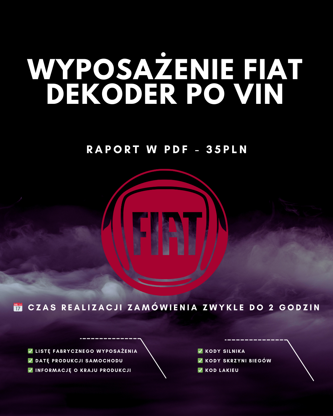 Wyposażenie Fiat po numerze VIN - Jak sprawdzić